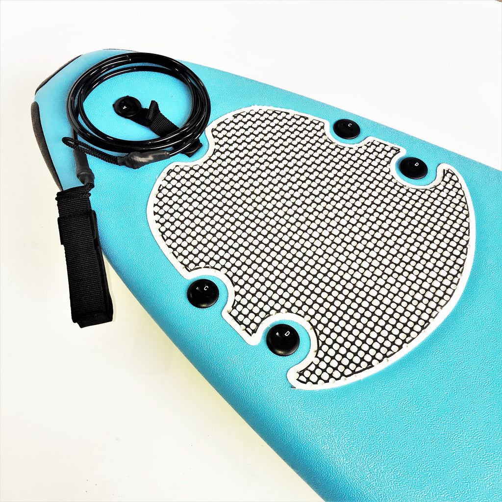 Platino 8ft Softboard Azure White | Adult Learner Surfboard – www ...